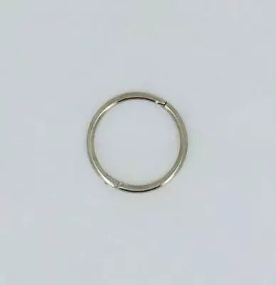 ANNEAU METAL 38MM ARGENT