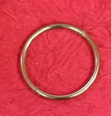 ANNEAU METAL 46MM ARGENT