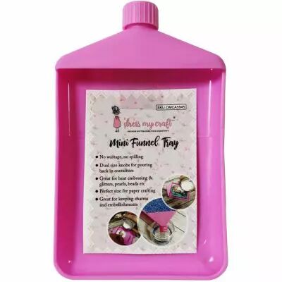 DMCA5945 : mini Embossing Powder Funnel Tray fee du scrap