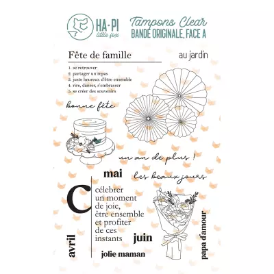 Tampons clear Les beaux jours - HA PI Little Fox